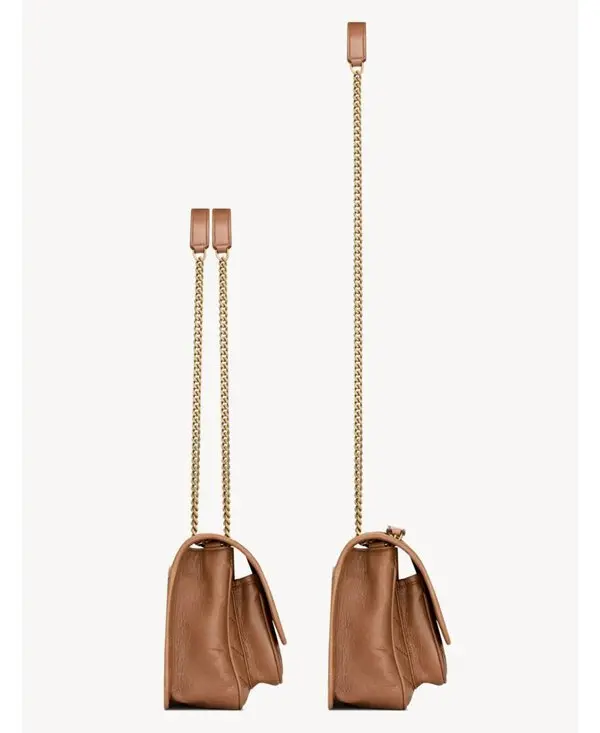 Saint Laurent Niki Baby Bag In Vintage Leather