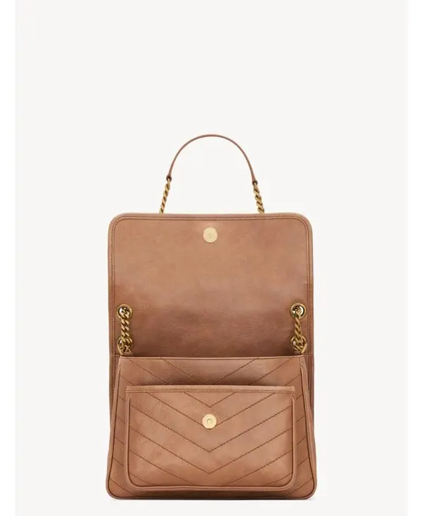 Saint Laurent Niki Medium Bag In Vintage Leather
