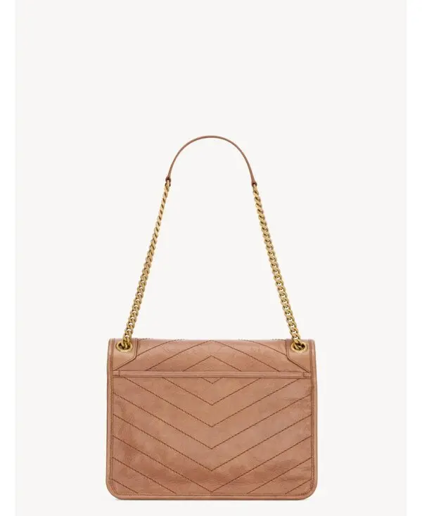 Saint Laurent Niki Medium Bag In Vintage Leather