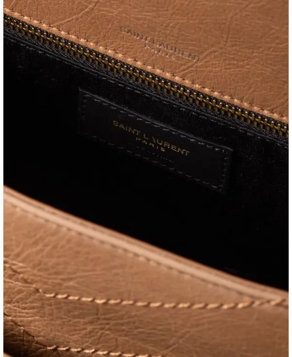 Saint Laurent Niki Medium Bag In Vintage Leather