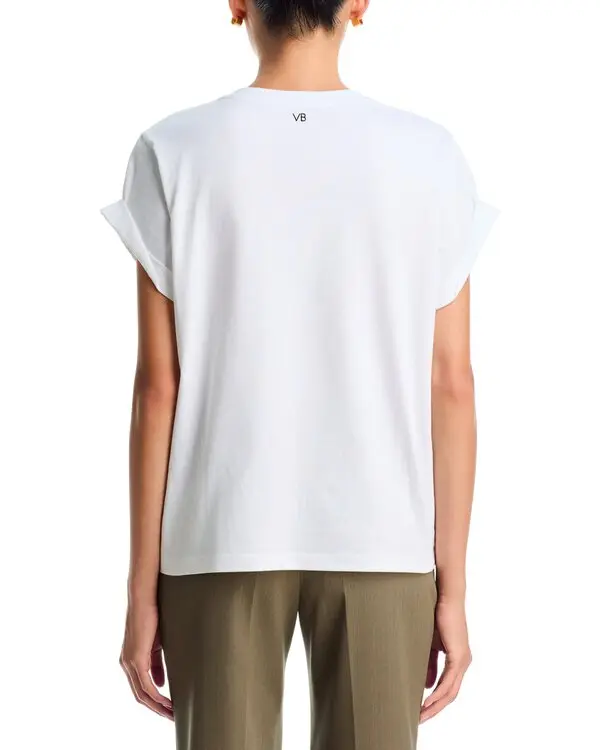 Victoria Beckham Tilly Cotton Tee