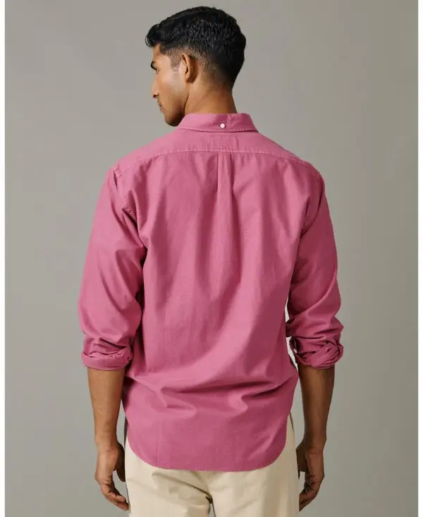 Aubin Horkstow Lightweight Oxford Shirt - Fushia