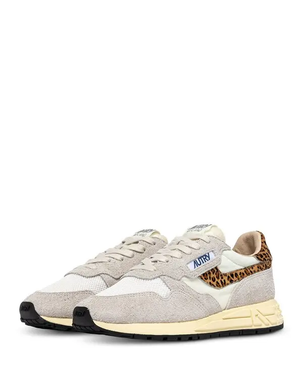AUTRY Reelwind Low Top Sneakers - White/leo