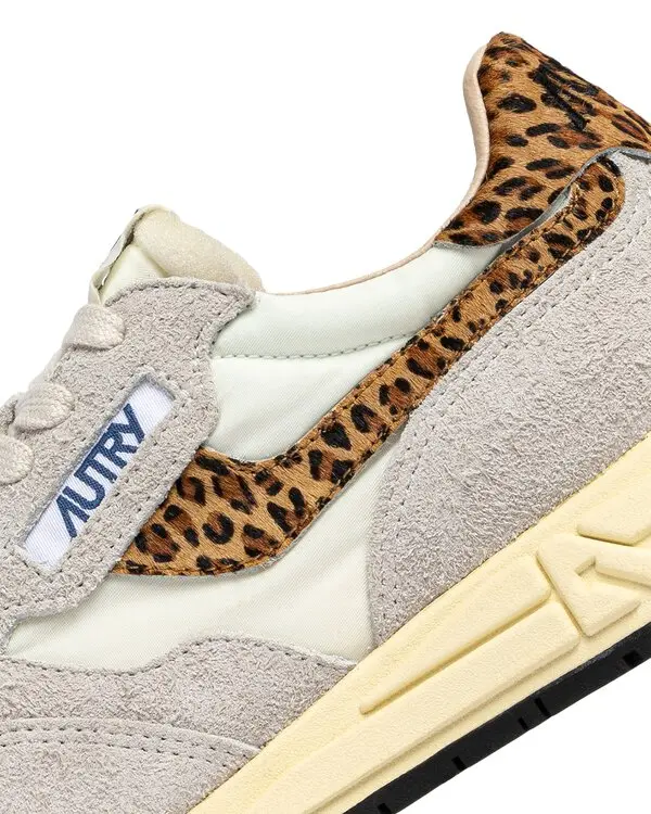 AUTRY Reelwind Low Top Sneakers - White/leo