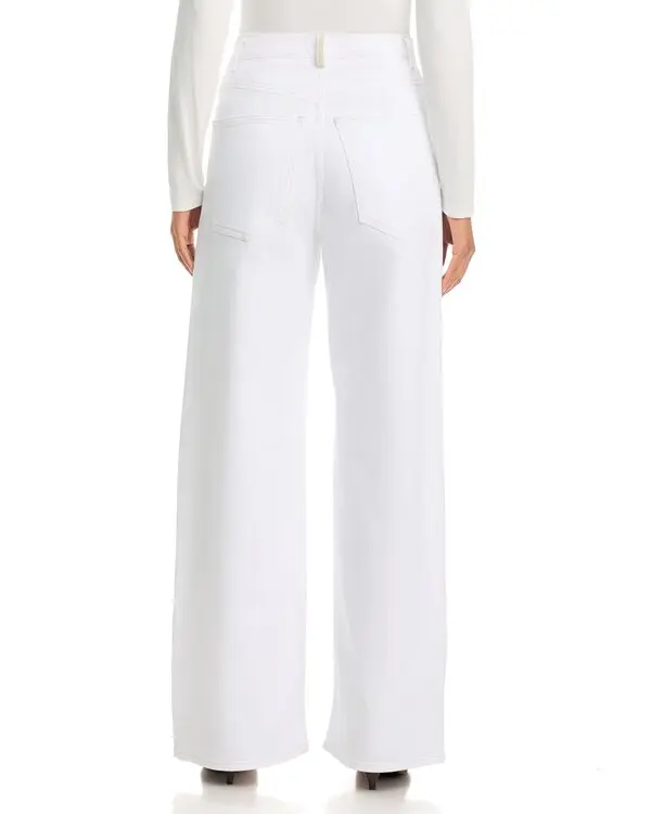 Fabiana Filippi Cotton Stretch Wide Leg Jeans