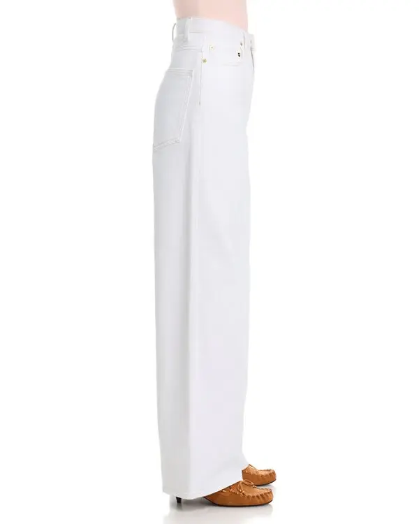 Fabiana Filippi Cotton Stretch Wide Leg Jeans