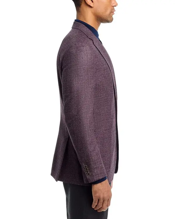 Peter Millar Tailored Fit Hyperlight Melange Textured Solid Sport Coat