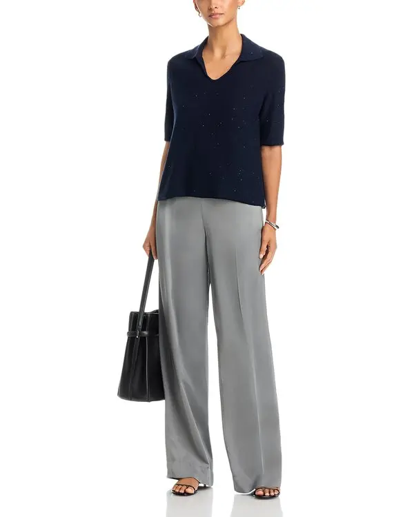 Fabiana Filippi Embellished Johnny Collar Sweater