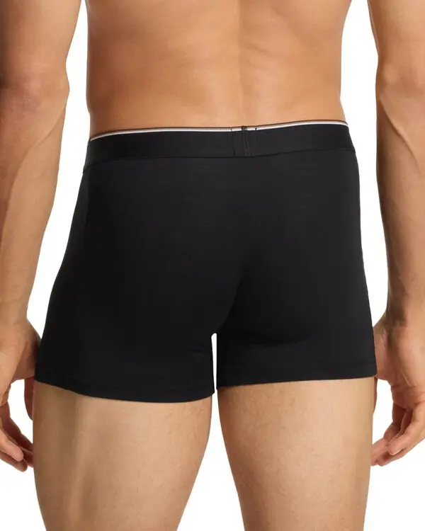 BOSS Logo Stripe Boxer Briefs, Pack Of 3