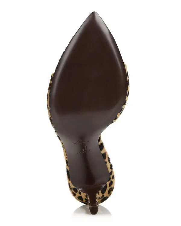 GIUSEPPE ZANOTTI Intriigo Savage Calf Hair High Heel Mules - Felina