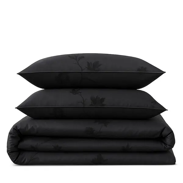 Calvin Klein Vintage Botanical Comforter Set, King - Midnight