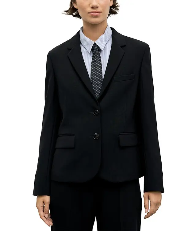 Gerard Darel Justa Two Button Notch Collar Jacket