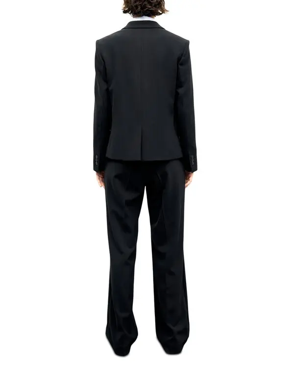 Gerard Darel Justa Two Button Notch Collar Jacket