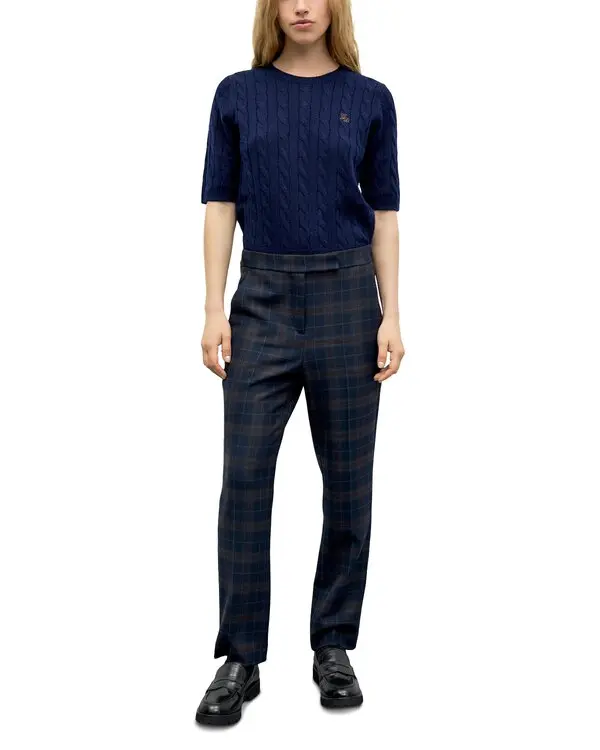 Gerard Darel Misa Plaid Pants
