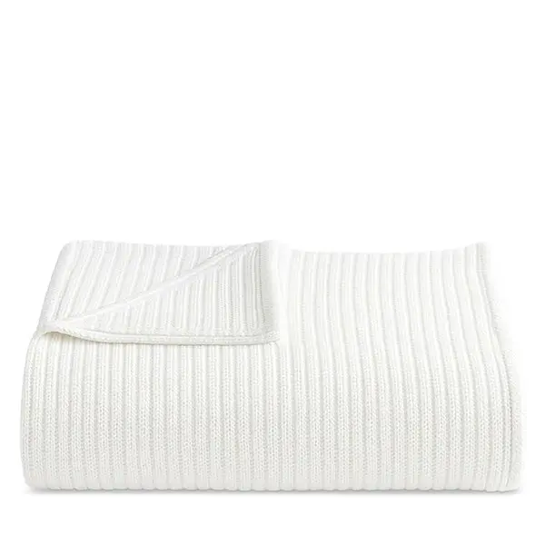 Calvin Klein Subway Tile Matelasse Blanket, King - Soft White
