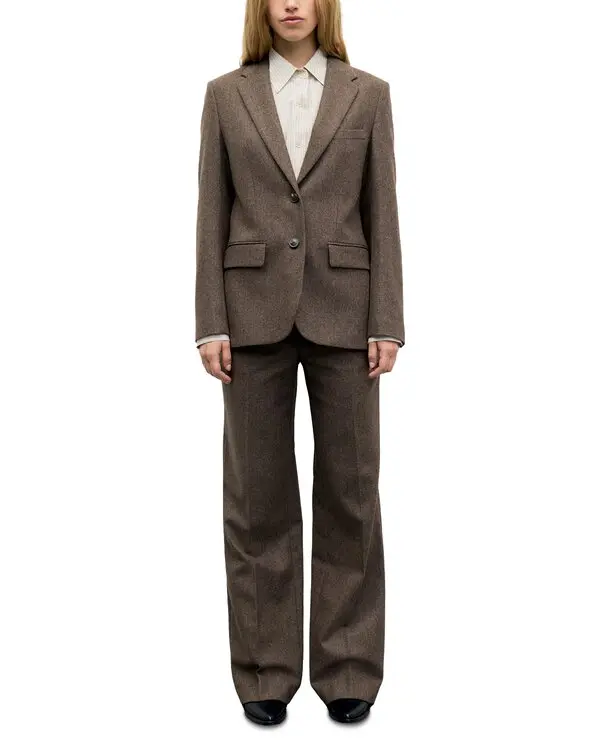 Gerard Darel Jov Two Button Notch Collar Jacket