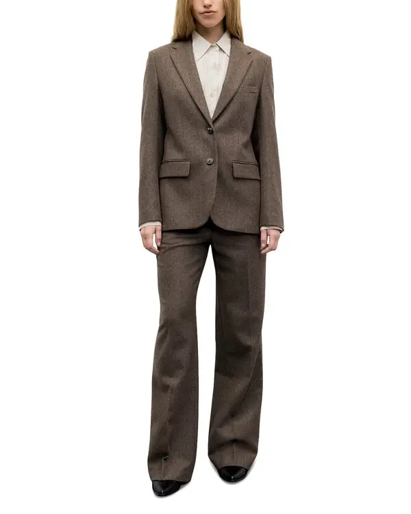 Gerard Darel Jov Two Button Notch Collar Jacket