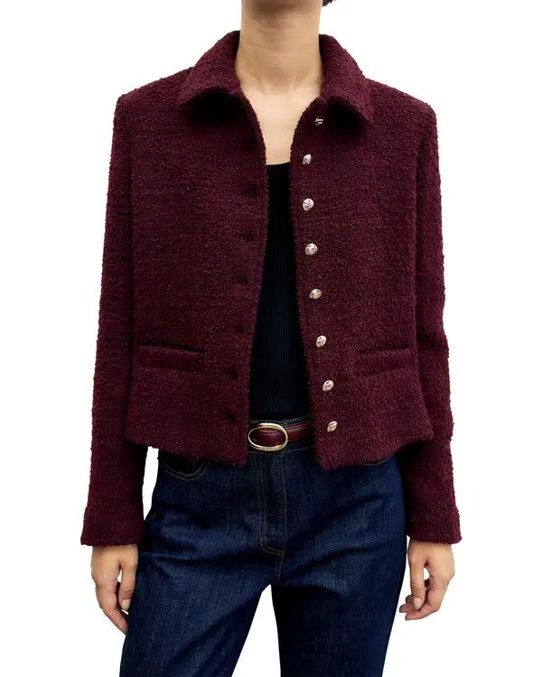 Gerard Darel Jule Boucle Jacket