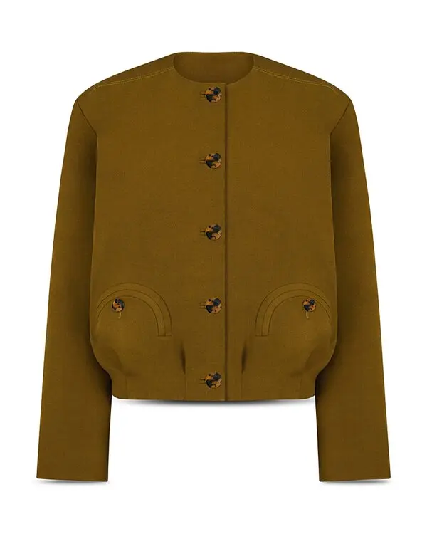 BLAZÉ MILANO O'madeleine Altai Button Front Jacket