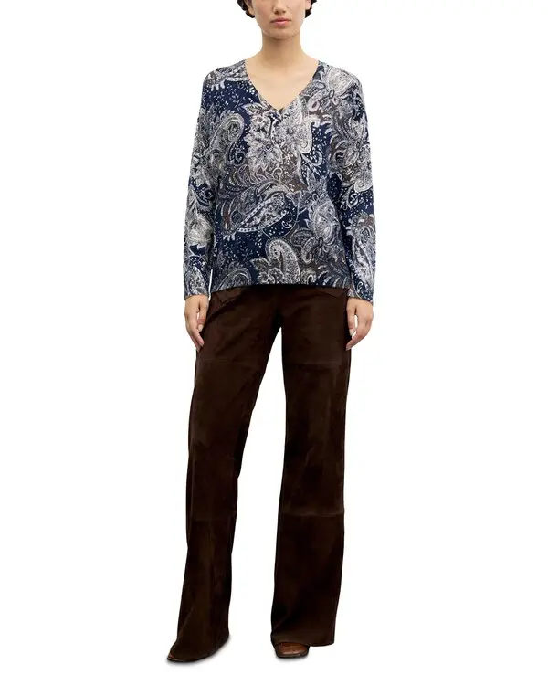 Gerard Darel Rhea Wool V Neck Sweater