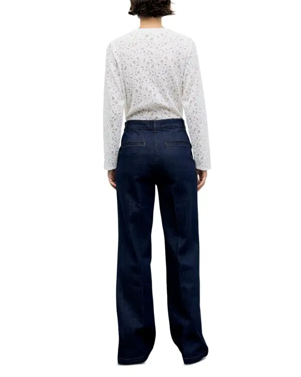 Gerard Darel Ivy Wide Leg Jeans