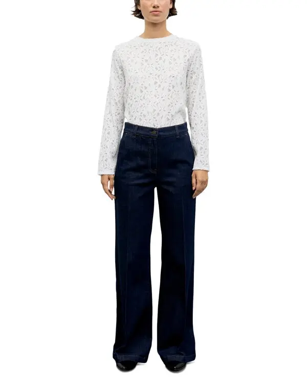 Gerard Darel Ivy Wide Leg Jeans
