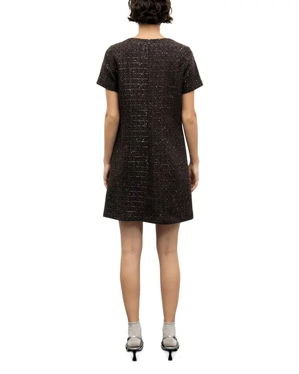 Gerard Darel Coni Tweed Mini Dress