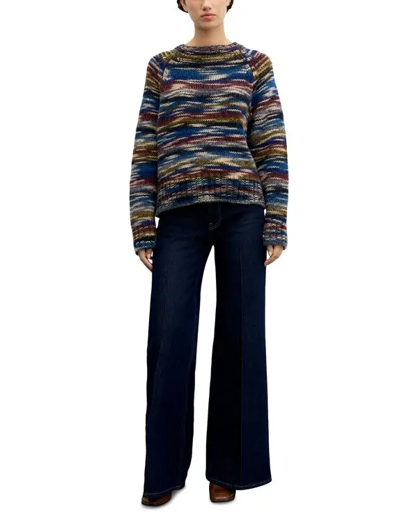 Gerard Darel Roane Marled Knit Sweater