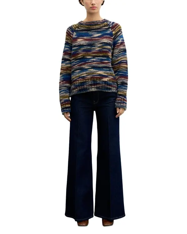 Gerard Darel Roane Marled Knit Sweater