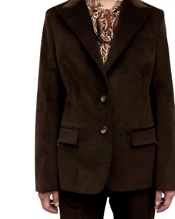 Gerard Darel Jem Two Button Peak Lapel Jacket