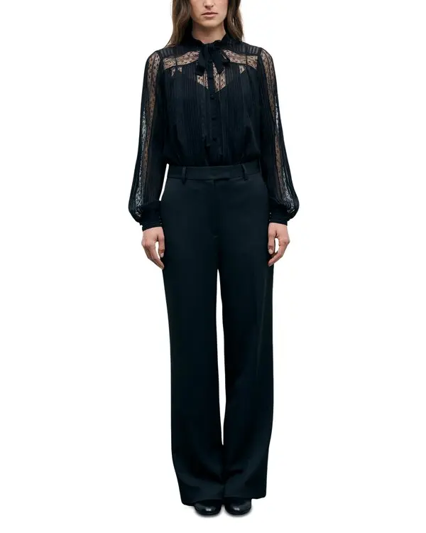 Gerard Darel Meg Wide Leg Pants