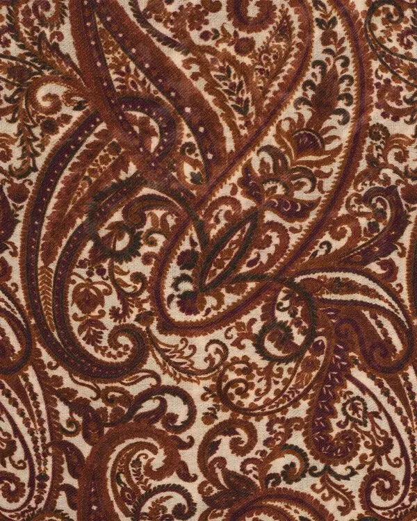 Gerard Darel Sheila Wool & Silk Paisley Scarf