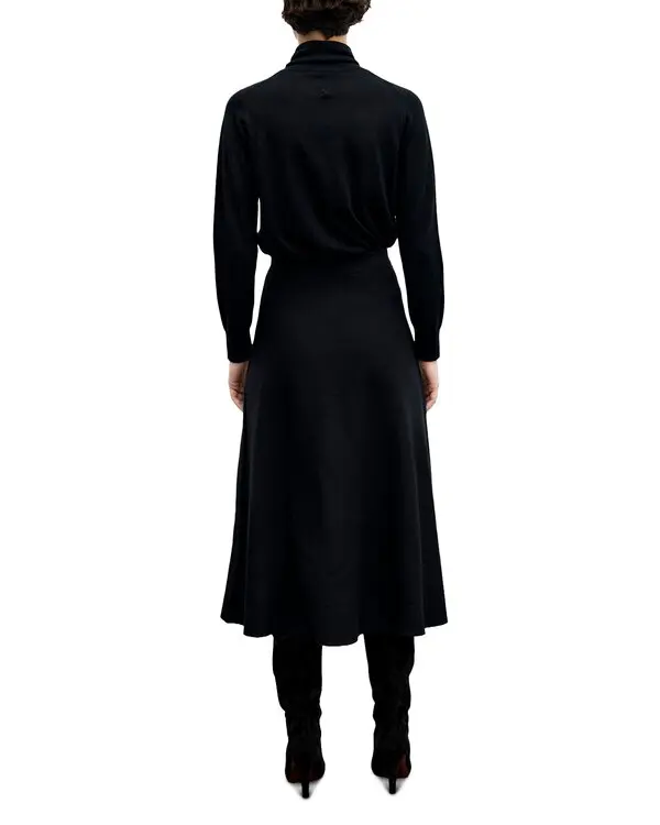 Gerard Darel A-line Midi Skirt