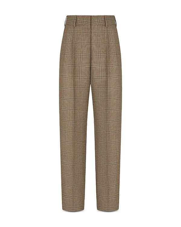 BLAZÉ MILANO Saona Fox Wool Pants