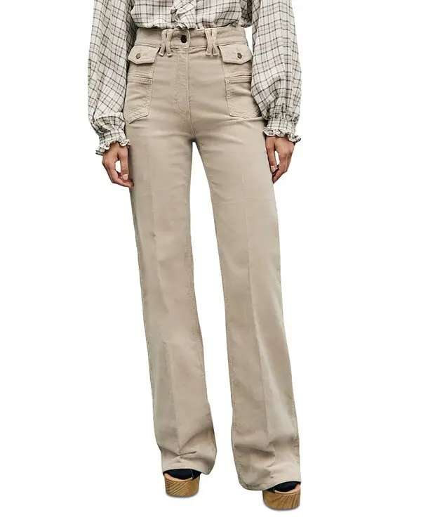 Gerard Darel Anna Corduroy Jeans - Beige