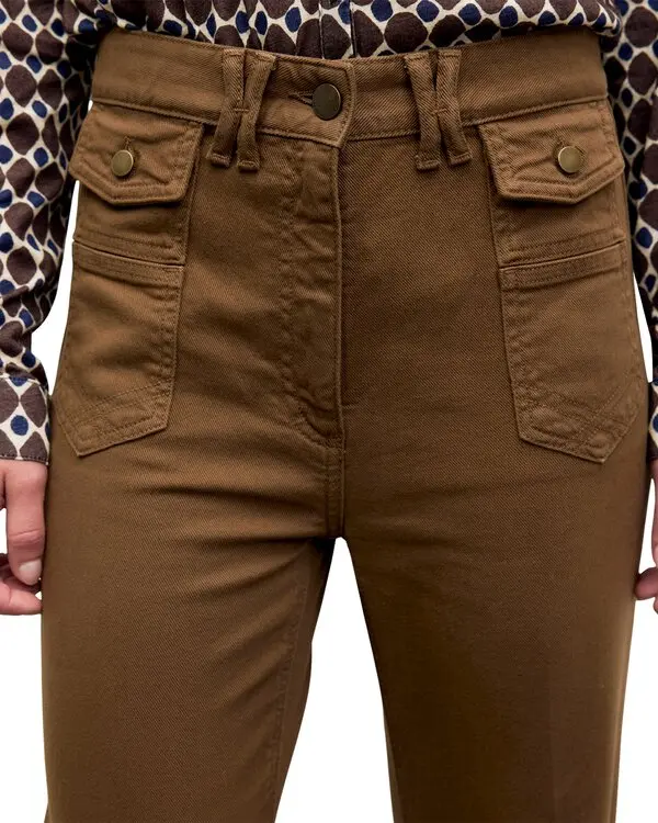 Gerard Darel Anna High Rise Flare Jeans