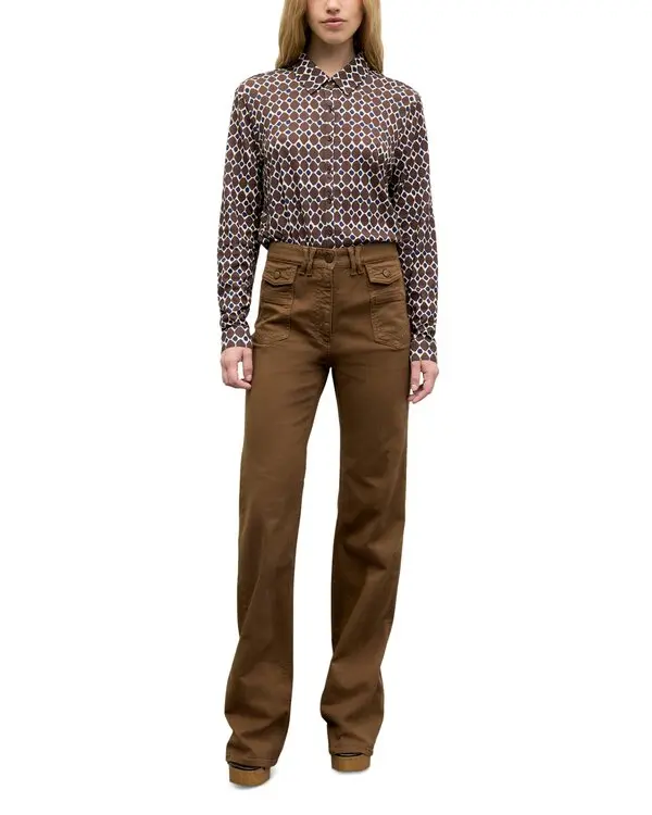 Gerard Darel Anna High Rise Flare Jeans