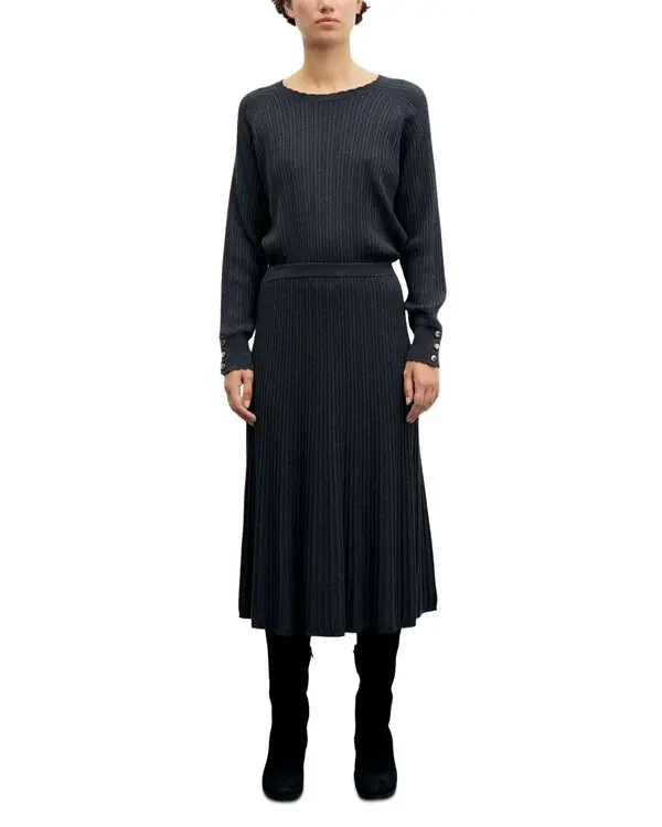 Gerard Darel Tati Flared Midi Skirt