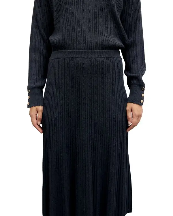 Gerard Darel Tati Flared Midi Skirt