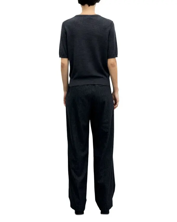 Gerard Darel Becky Elbow Sleeve Top