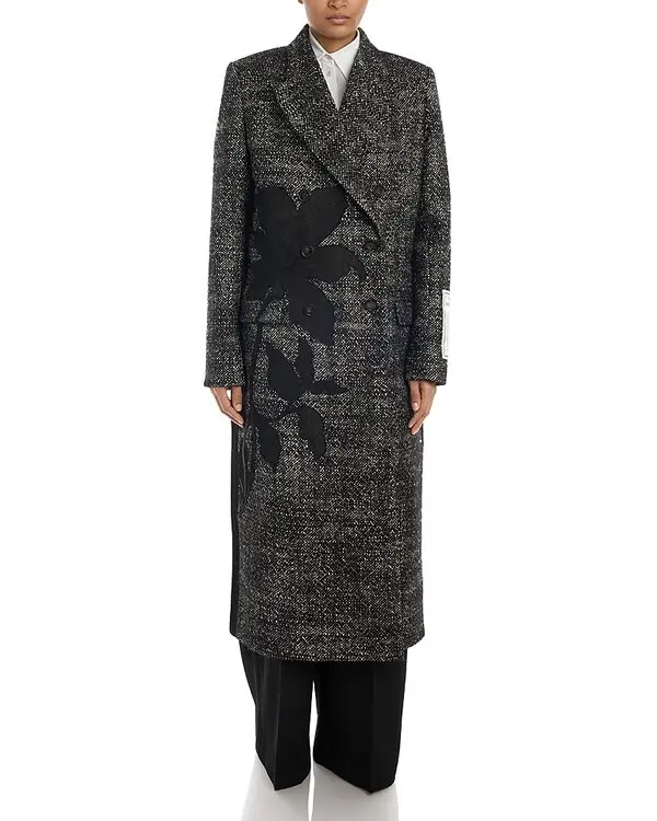 Erdem Wool Blend Tailored Coat