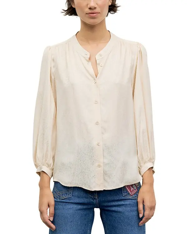 Gerard Darel Lula Textured Blouse