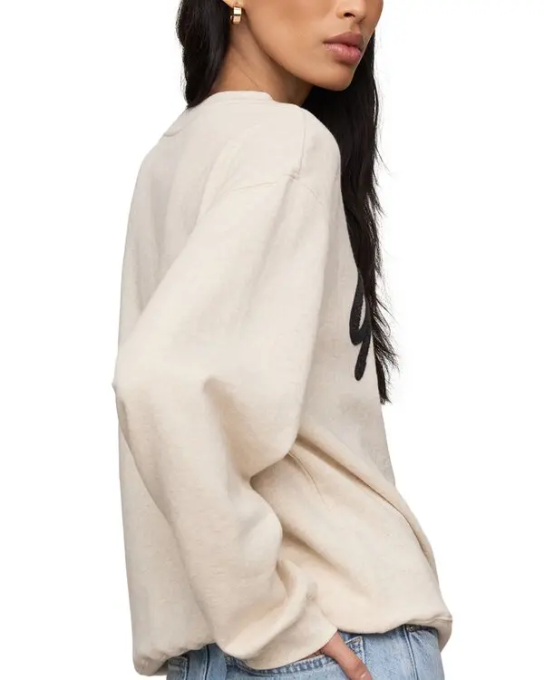 Z Supply Cotton Blend Boyfriend Sweatshirt