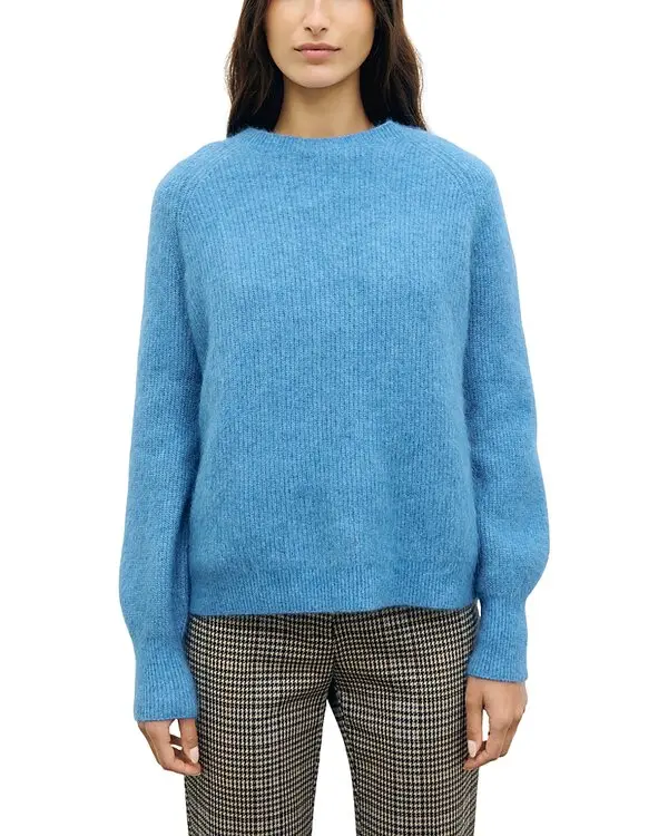 Gerard Darel Riya Raglan Sleeve Sweater - Blue