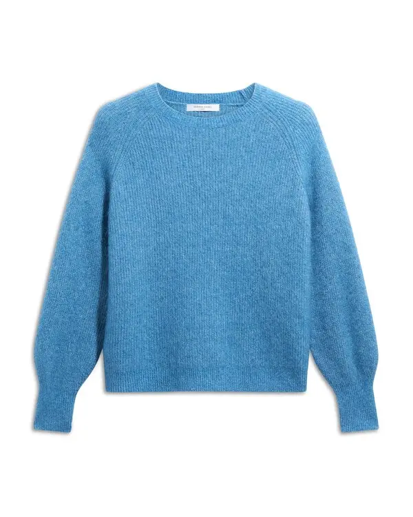 Gerard Darel Riya Raglan Sleeve Sweater - Blue