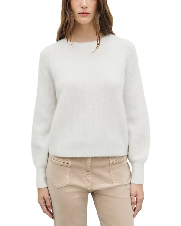 Gerard Darel Riya Raglan Sleeve Sweater - Ecru