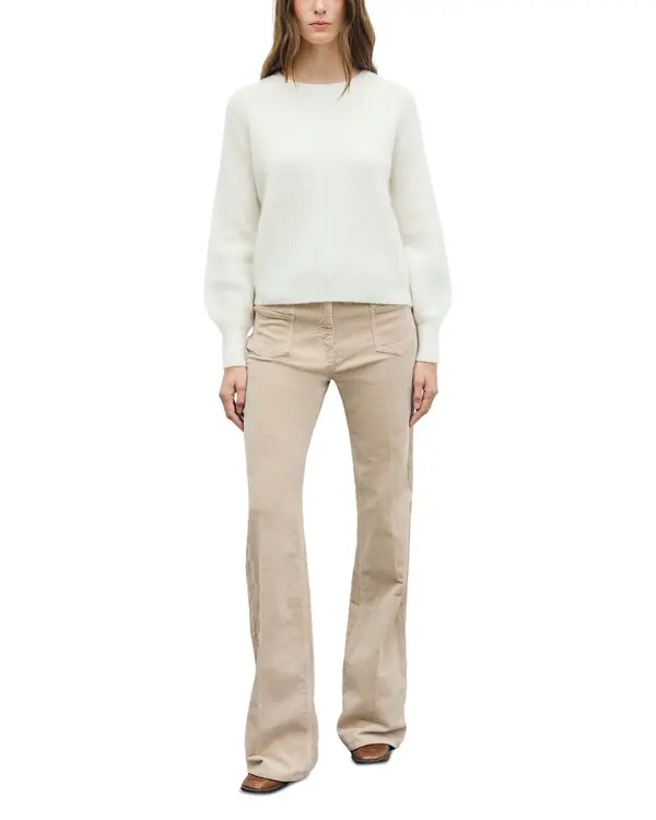 Gerard Darel Riya Raglan Sleeve Sweater - Ecru