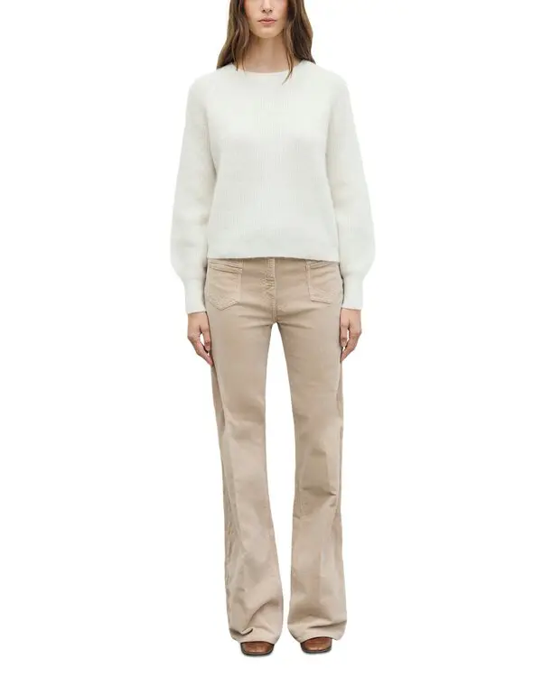 Gerard Darel Riya Raglan Sleeve Sweater - Ecru
