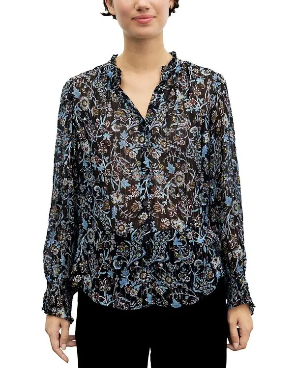 Gerard Darel Linda Printed Blouse