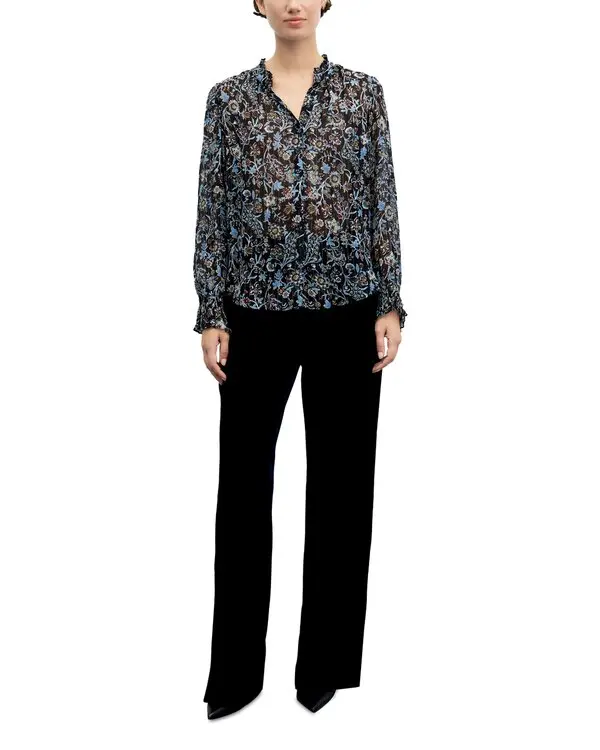Gerard Darel Linda Printed Blouse